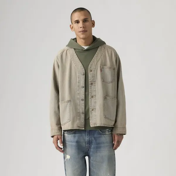 Buy LEVI'S Union Engineer Relaxed Cardigan - Uniform Badge At 30